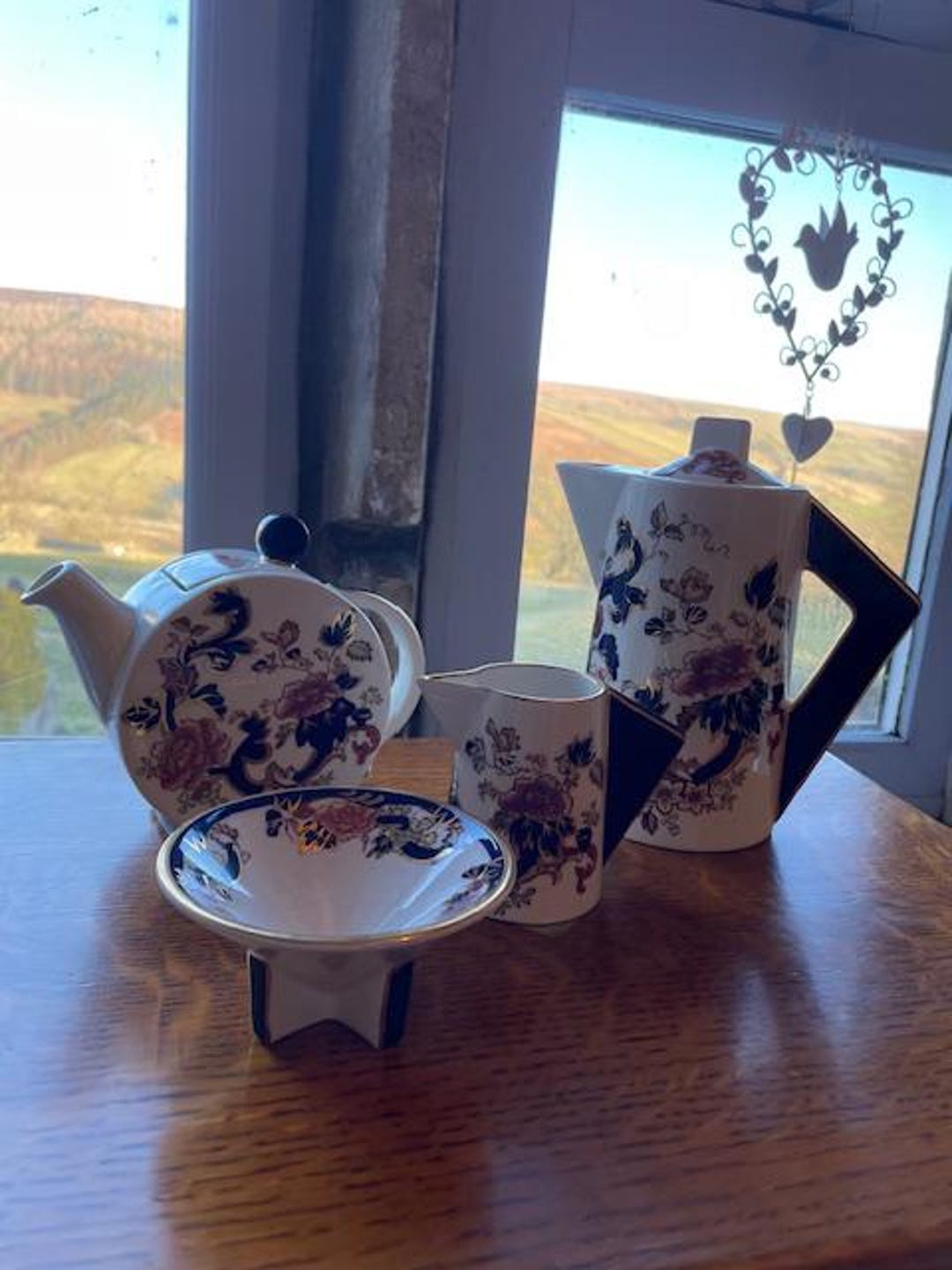 Masons Blue Mandalay Limited Edition Art Deco Style Tea Set - Etsy