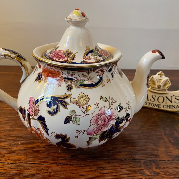Masons Teapot - Etsy