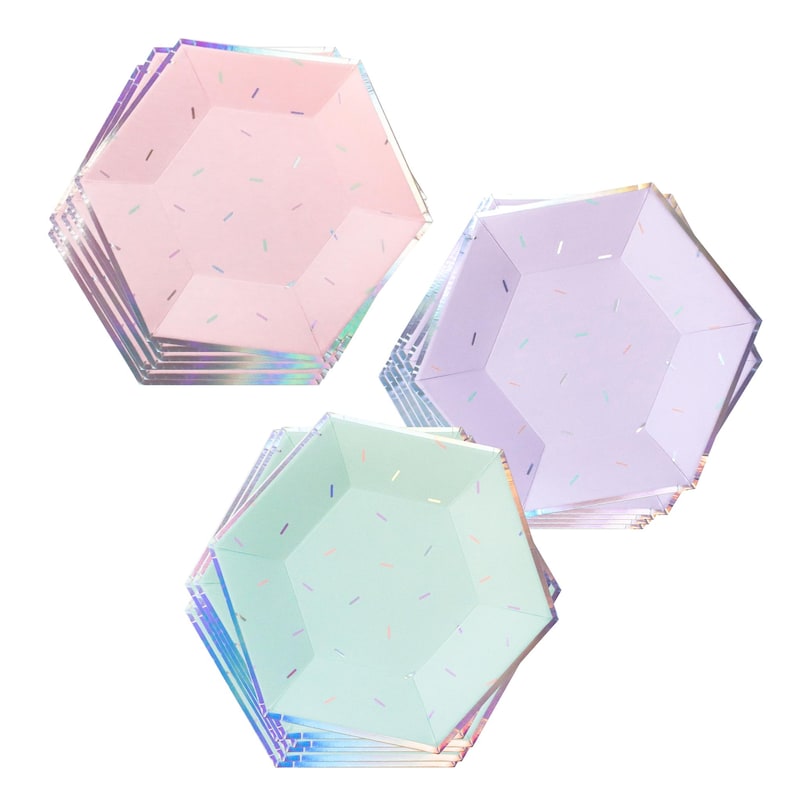 Iridescent Dessert Plate - Etsy