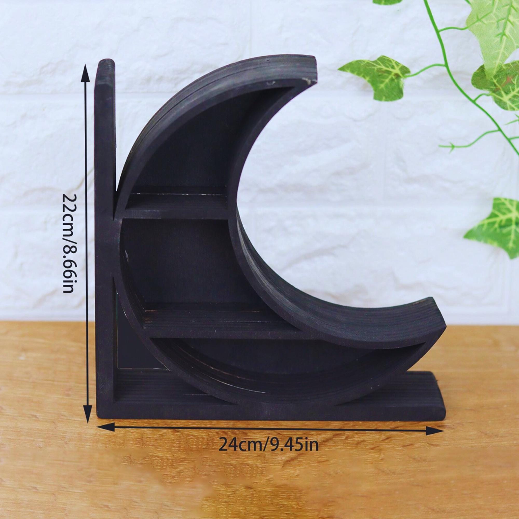 Unique Sun and Moon Bookends With Boho and Gothic Design, Double as ...