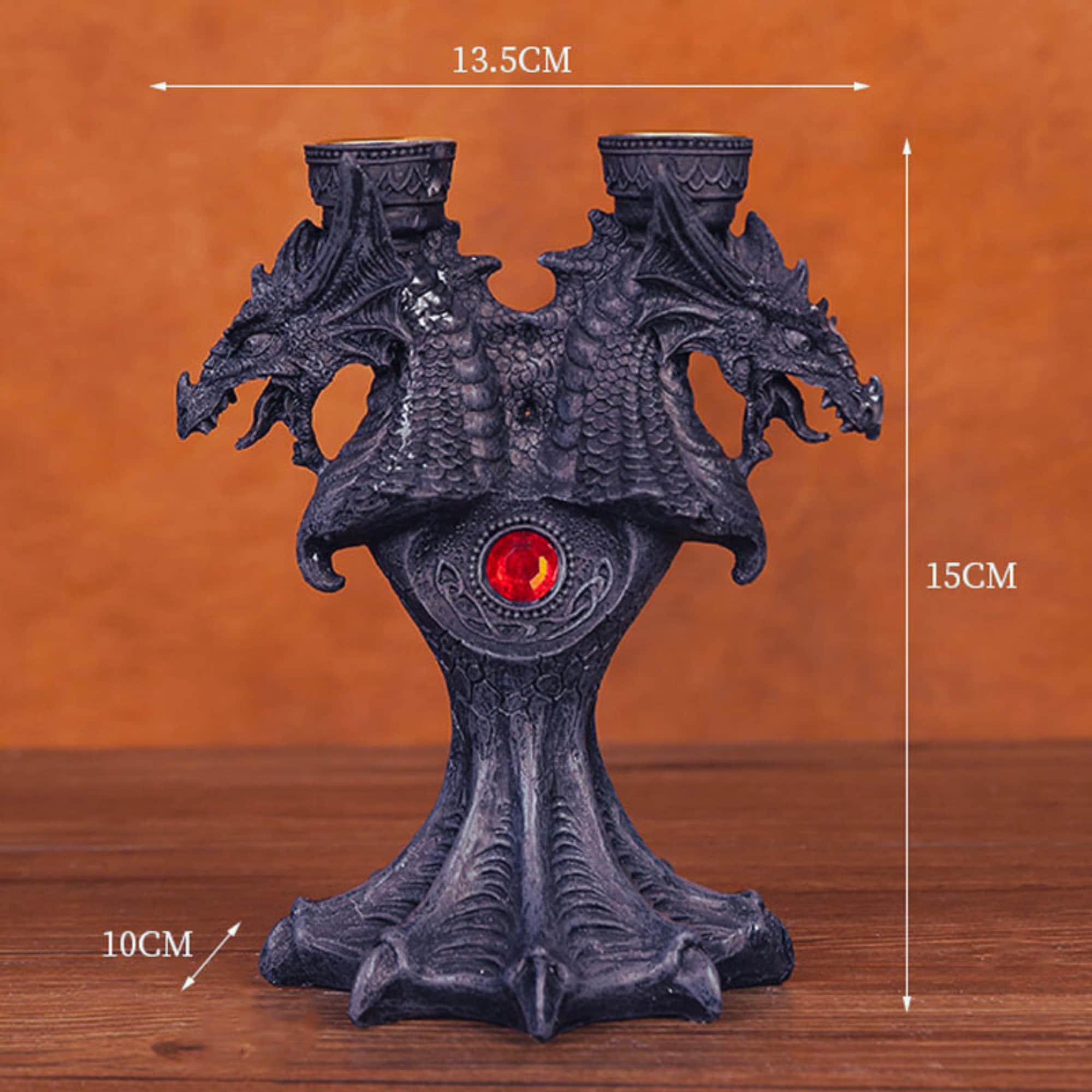 Dragon Candle Holders - Perfect for Tealights, Halloween, Fantasy ...