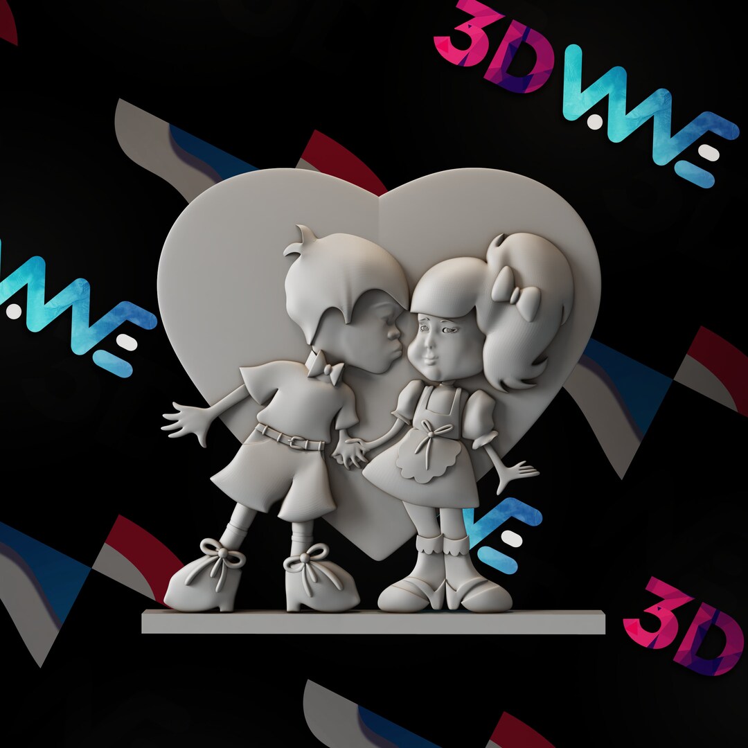 Love | Saint Valentine | 3d Model | STL | CNC Files | Wall Decor | Wood Art | Home Decor | DIY ...