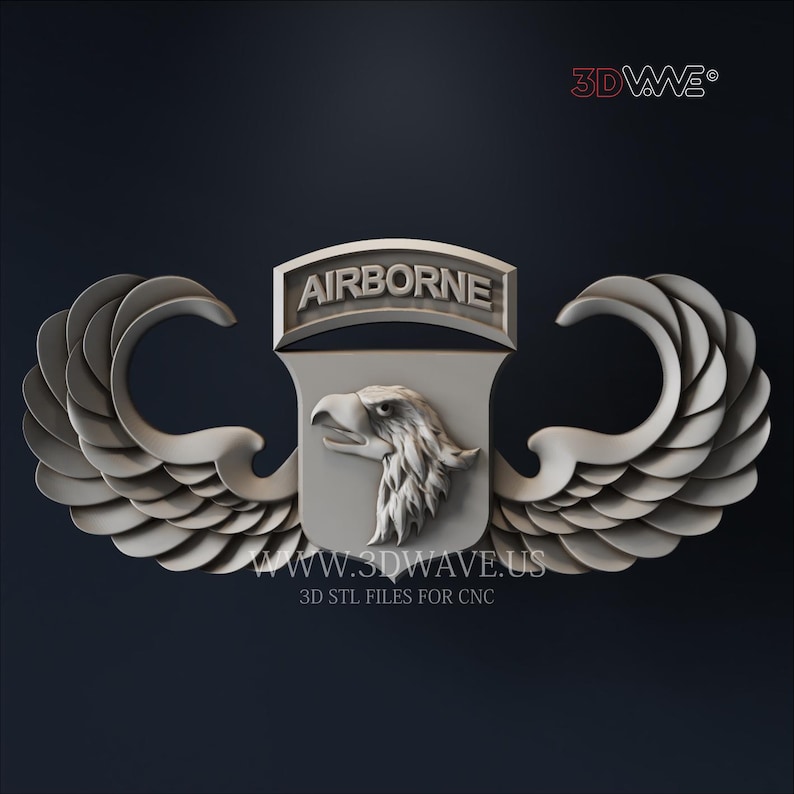 CNC Military Badges & Wings Bundle – 20 STL Files - Etsy