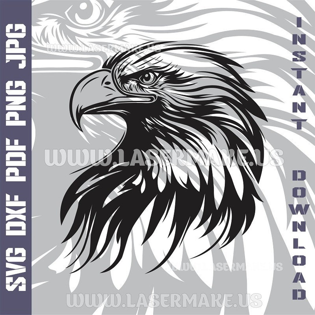 Eagle SVG File | Cut File for Cricut | Printable Png| SVG Dxf Cut Files ...