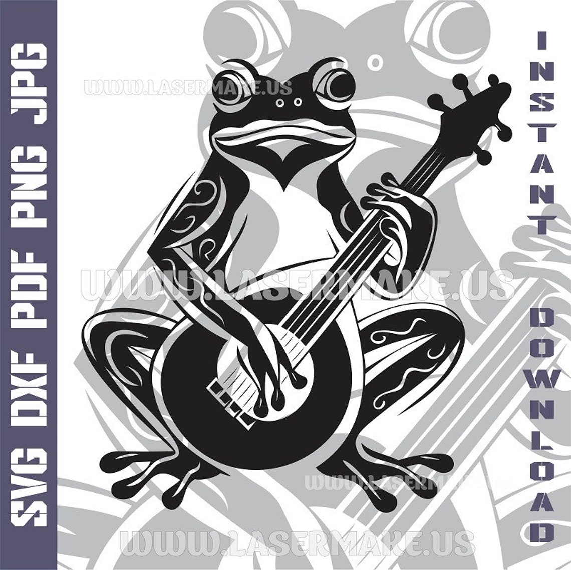 Funny Frog SVG File | Cut File for Cricut | Printable Png| SVG Dxf Cut ...