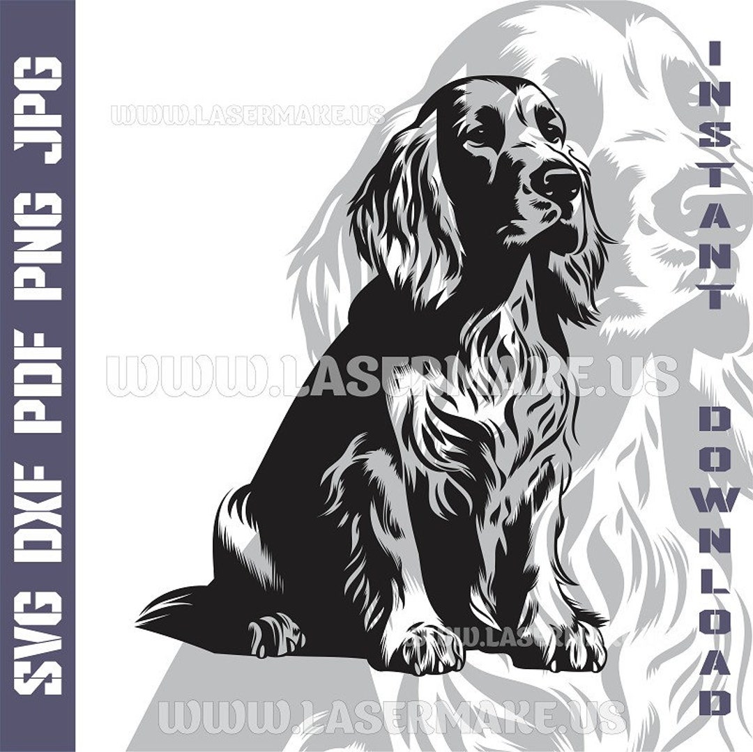 Irish Setter SVG File | Cut File for Cricut | Printable Png| SVG Dxf ...