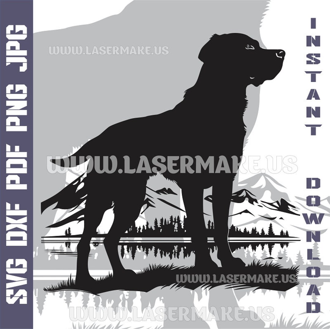 Labrador Retriever SVG File Cut File for Cricut Printable Png SVG Dxf ...