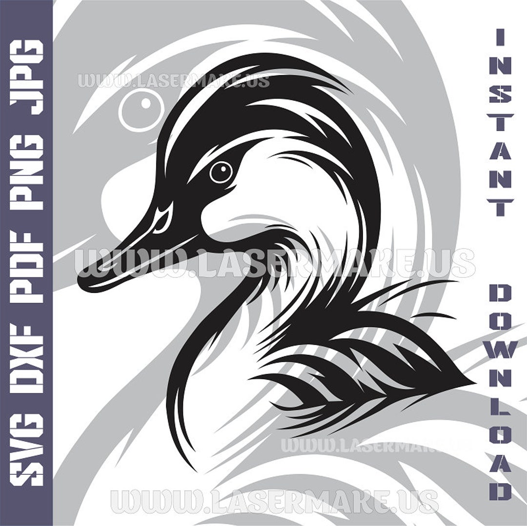 Duck SVG File | Cut File for Cricut | Printable Png| SVG Dxf Cut Files ...