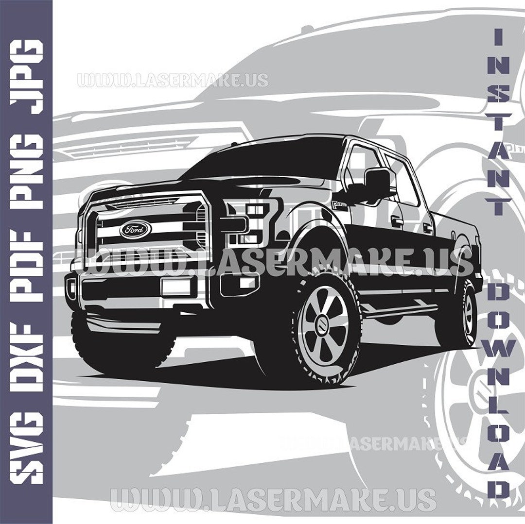 Ford F-150 SVG File | Cut File for Cricut | Printable Png| SVG Dxf Cut ...
