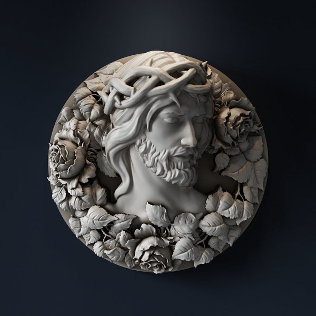 Jesus 3d Stl | 3d Model | STL | CNC Files | Wall Decor | Wood Art ...