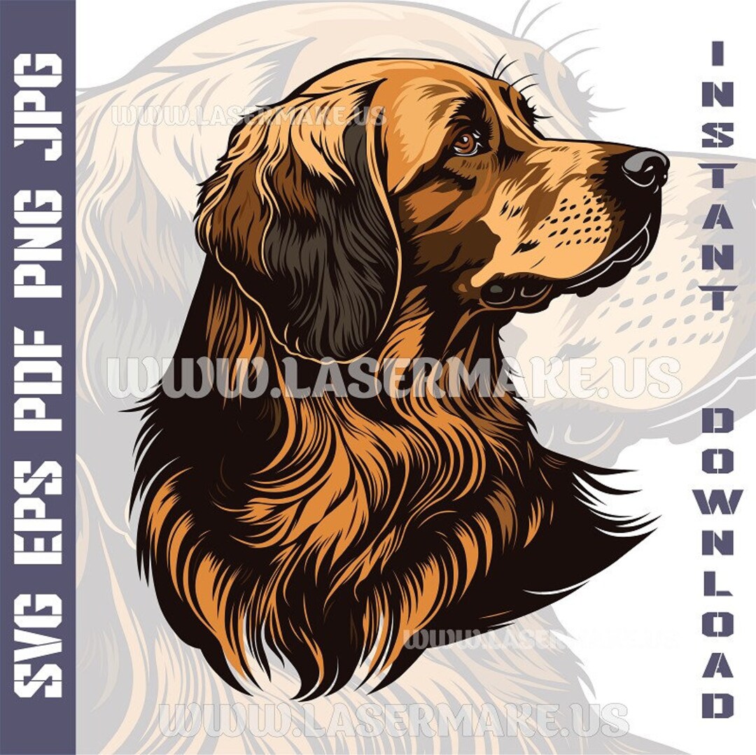 Golden Retriever SVG File | Cut File for Cricut | Printable Png| SVG ...