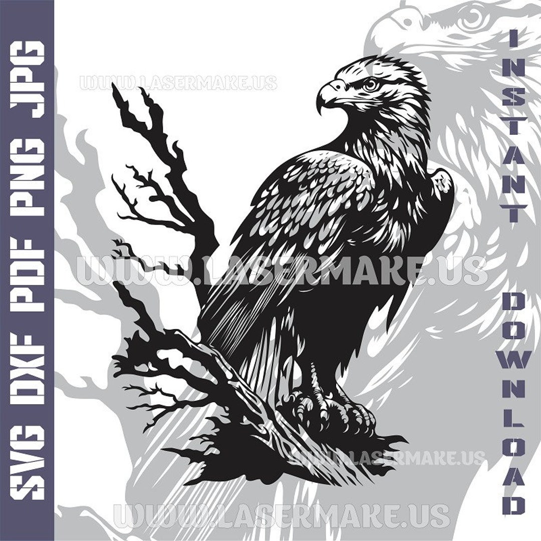 Eagle SVG File Cut File for Cricut Printable Png SVG Dxf Cut Files ...