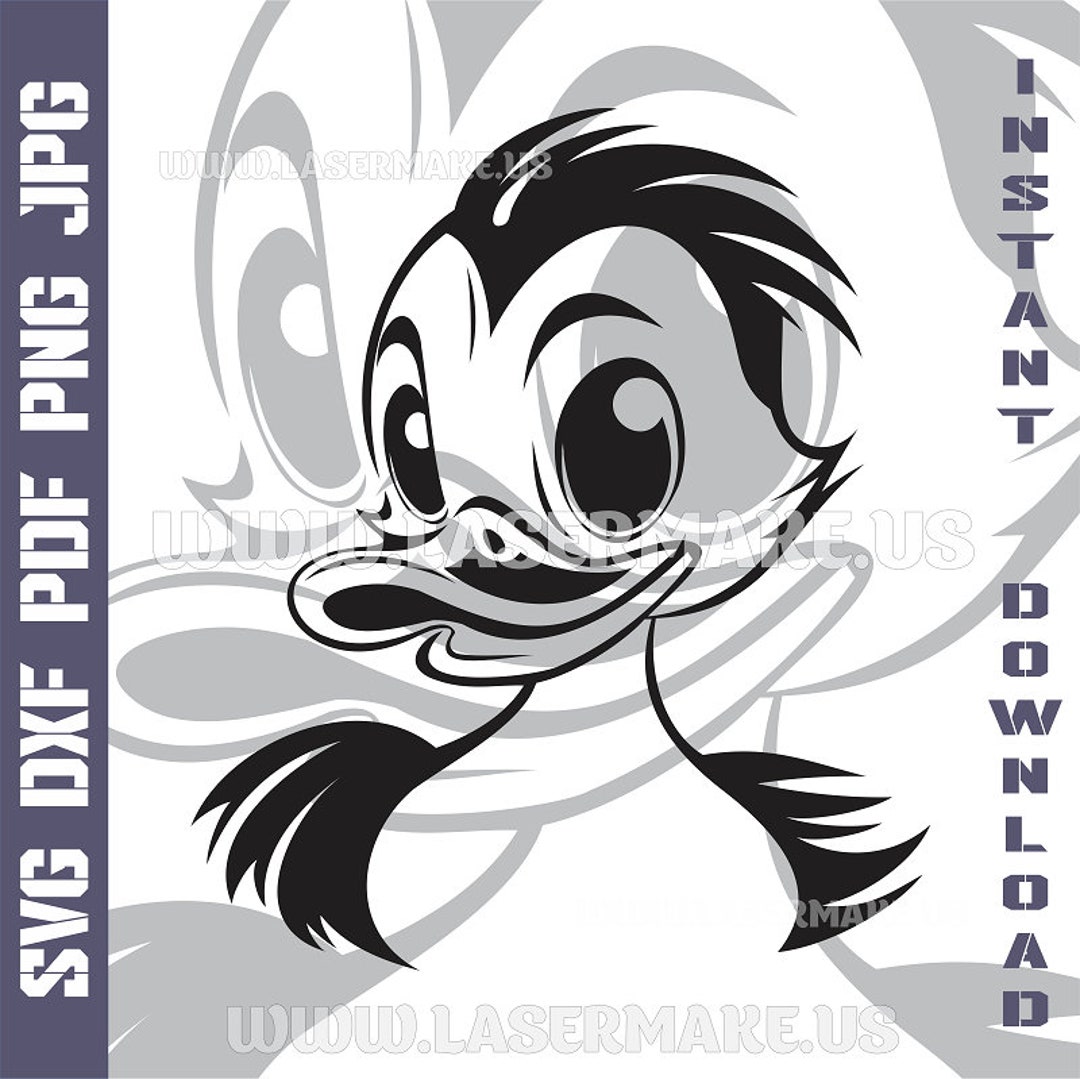 Funny Duck SVG File | Cut File for Cricut | Printable Png| SVG Dxf Cut ...