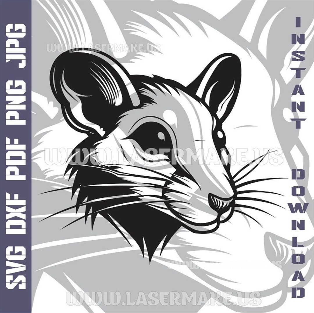 Mouse SVG File | Cut File for Cricut | Printable Png| SVG Dxf Cut Files ...