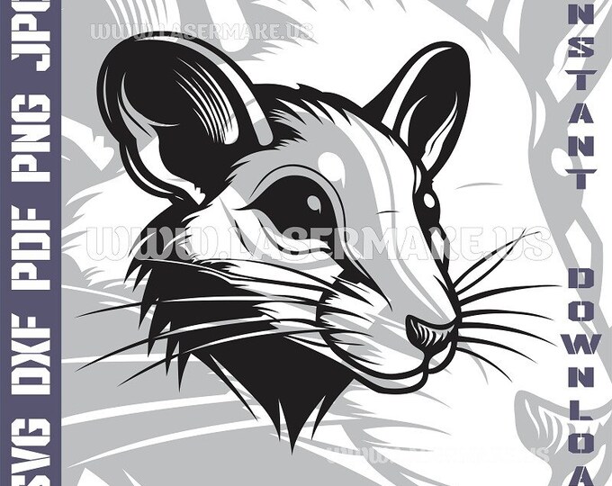 Mouse SVG File Cut File for Cricut Printable Png SVG Dxf Cut Files ...