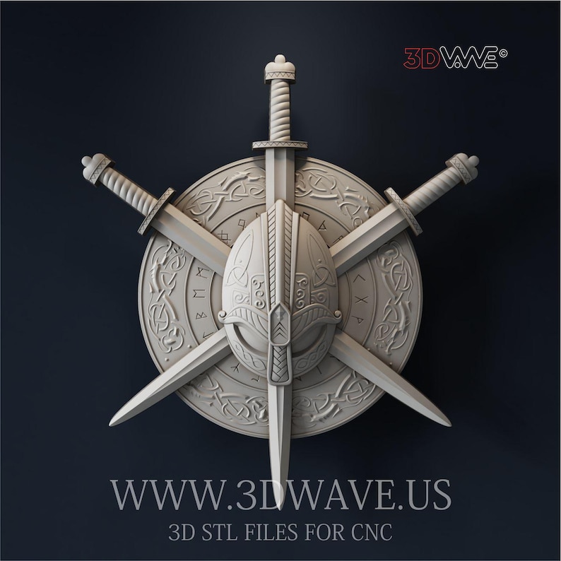 Vikings Armor 3D STL File: CNC Carving Template (digital Files) - Etsy
