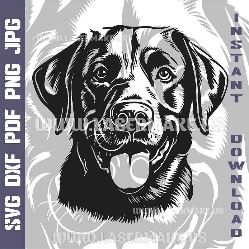 Labrador Retriever SVG File | Cut File for Cricut | Printable Png| SVG ...
