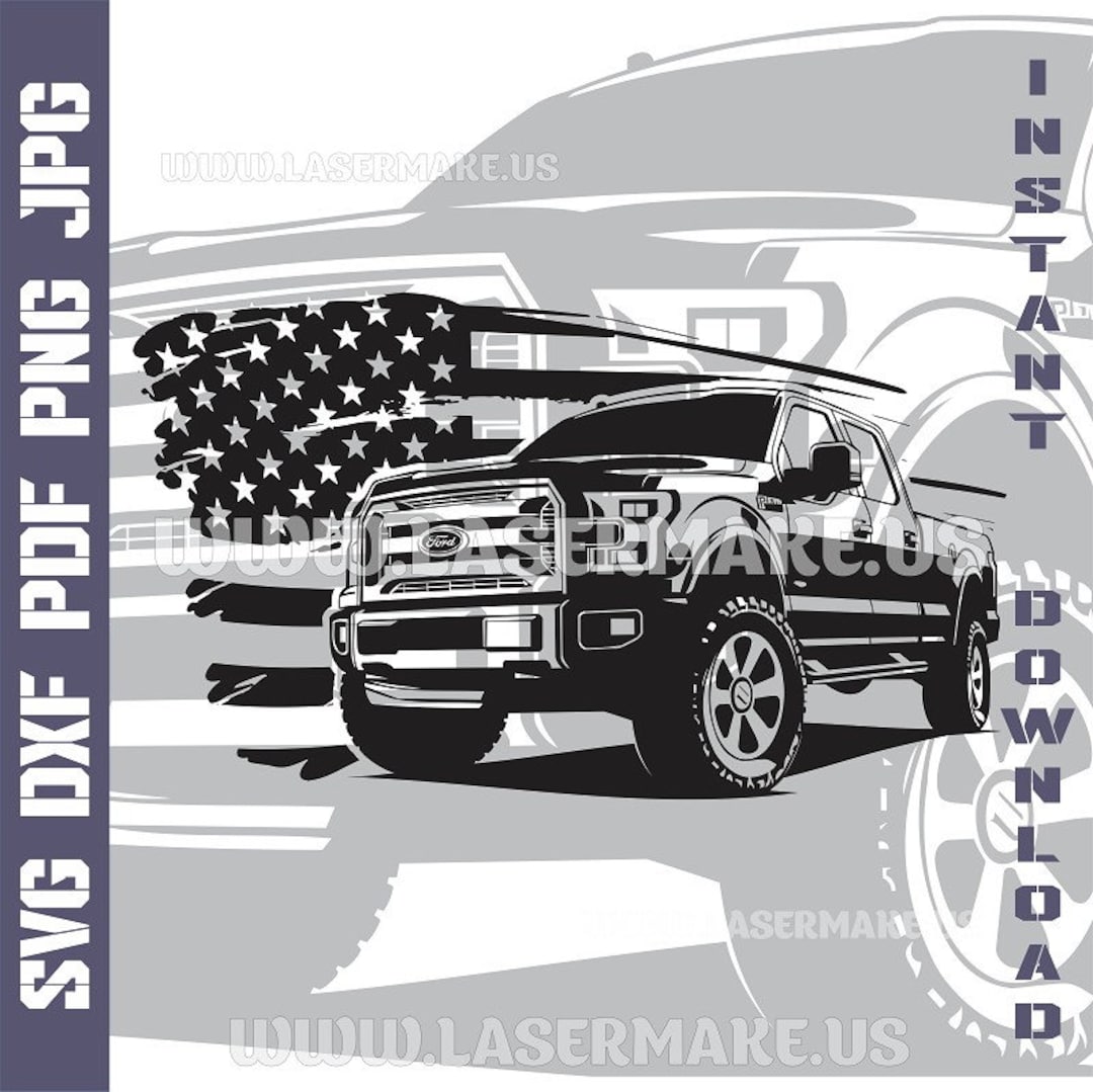 Ford F-150 SVG File Cut File for Cricut Printable Png SVG Dxf Cut Files ...