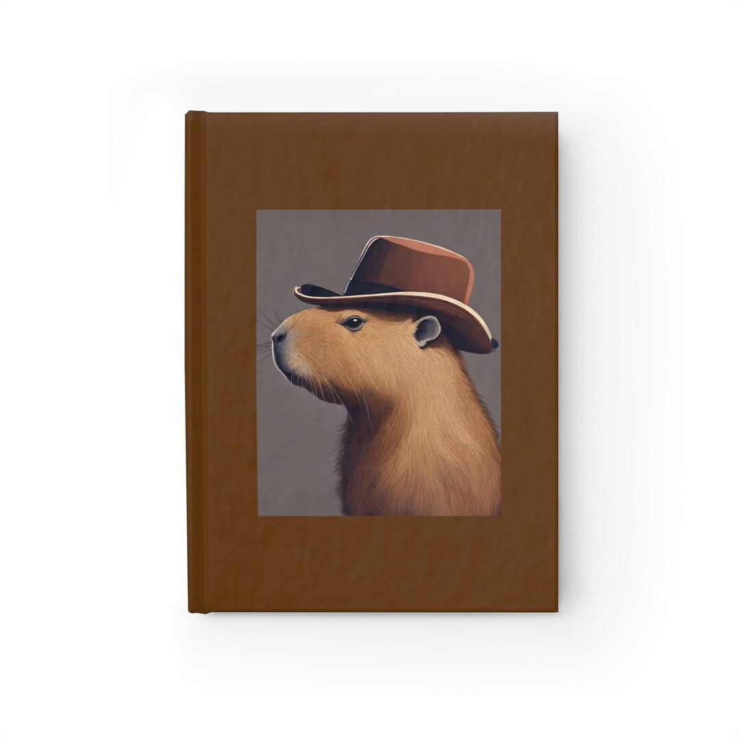 Journal Notebook: Capybara From Colombia Rodent Animal Lover Exotic ...