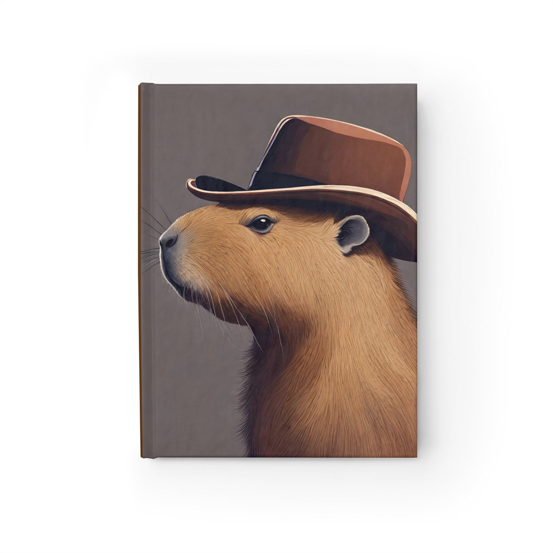 Journal - Notebook: Capybara From Colombia Rodent Animal Lover Exotic ...