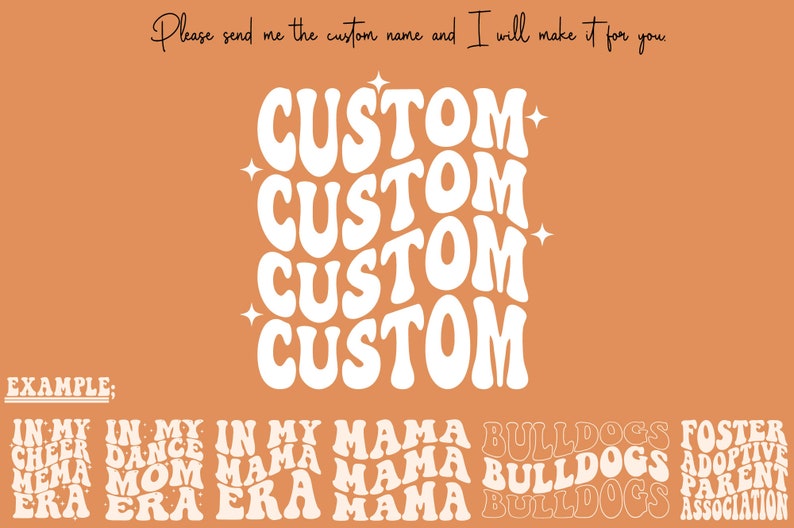 Custom Wavy Text Svg, Custom Wavy Letters Svg, Custom Wavy Stacked Svg ...