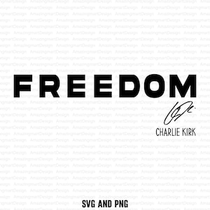 Freedom SVG PNG: Minimalist T-shirt Design Cut File (digital Download ...