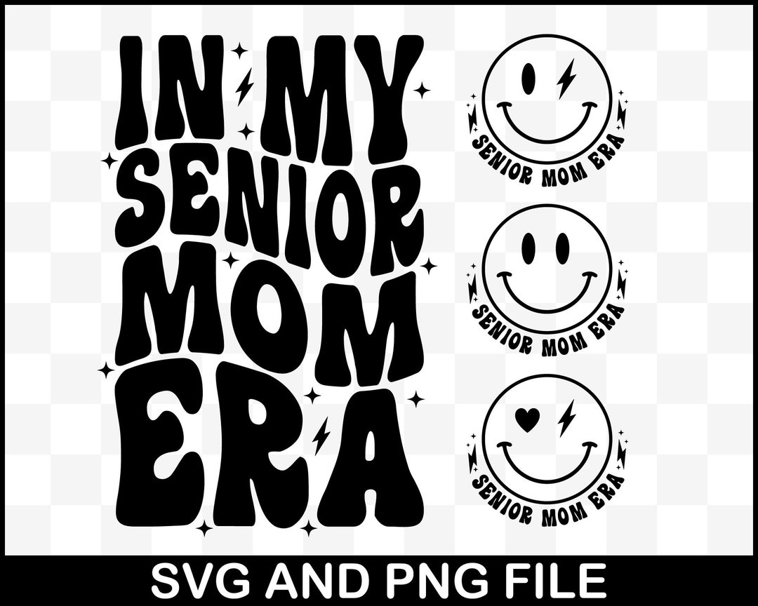In My Senior Mom Svg, Senior Mom Svg, Senior Svg, Senior Mom Svg ...