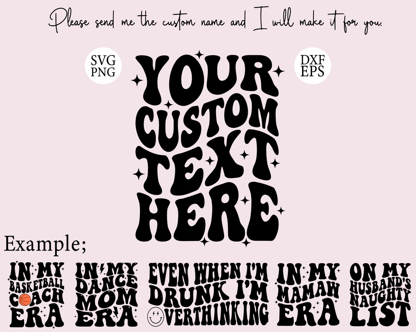 Custom SVG Custom SVG Files for Cricut Cricut Silhouette - Etsy