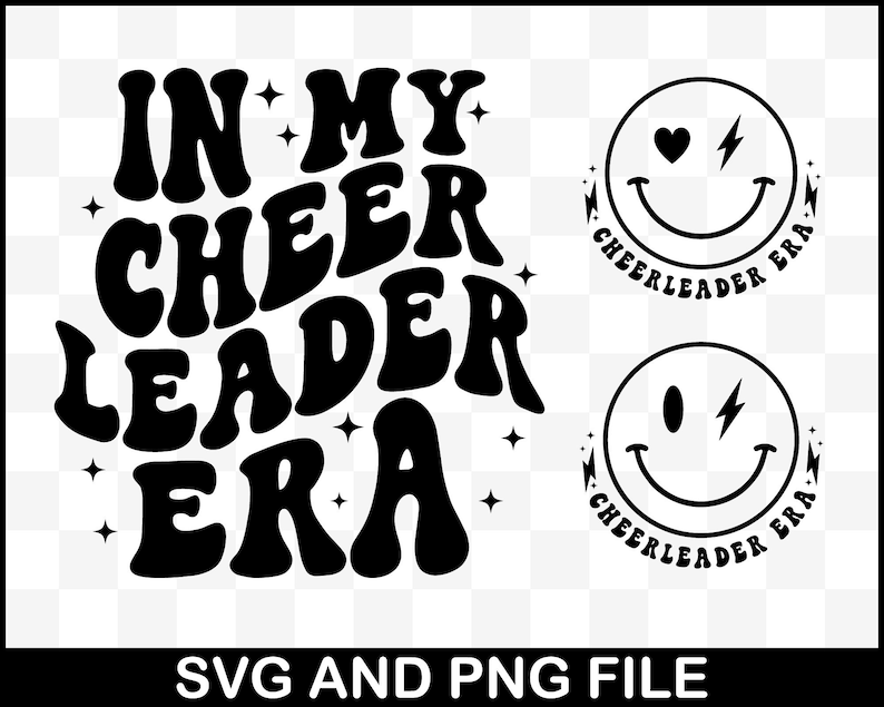 In My Cheerleader Era SVG, Cheerleader Svg, Cheerleader Era, in My ...