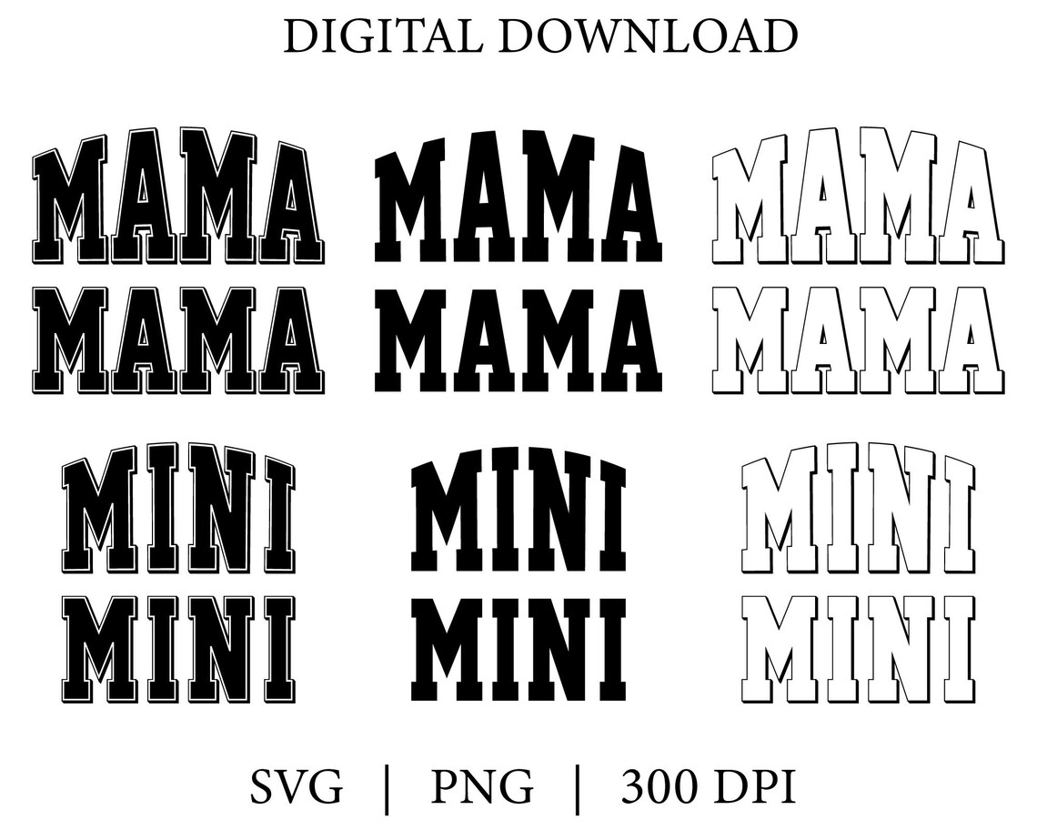Mama Png Bundle Mama Png Mama Svg Mama Svg File Mama Png - Etsy