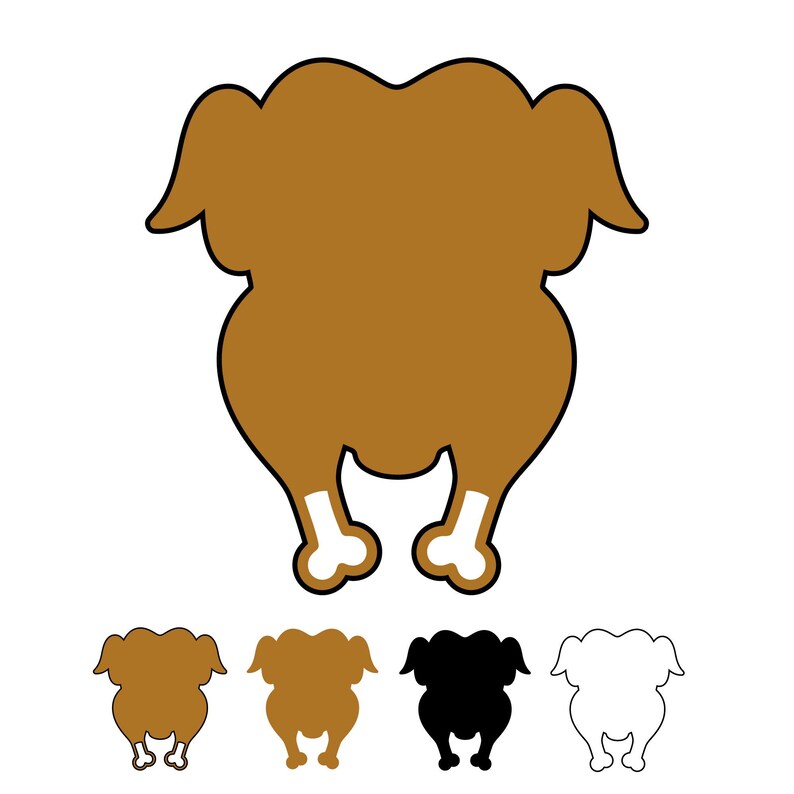 Thanksgiving Turkey Svg, Roast Turkey SVG, Instant Download - Svg, Png ...