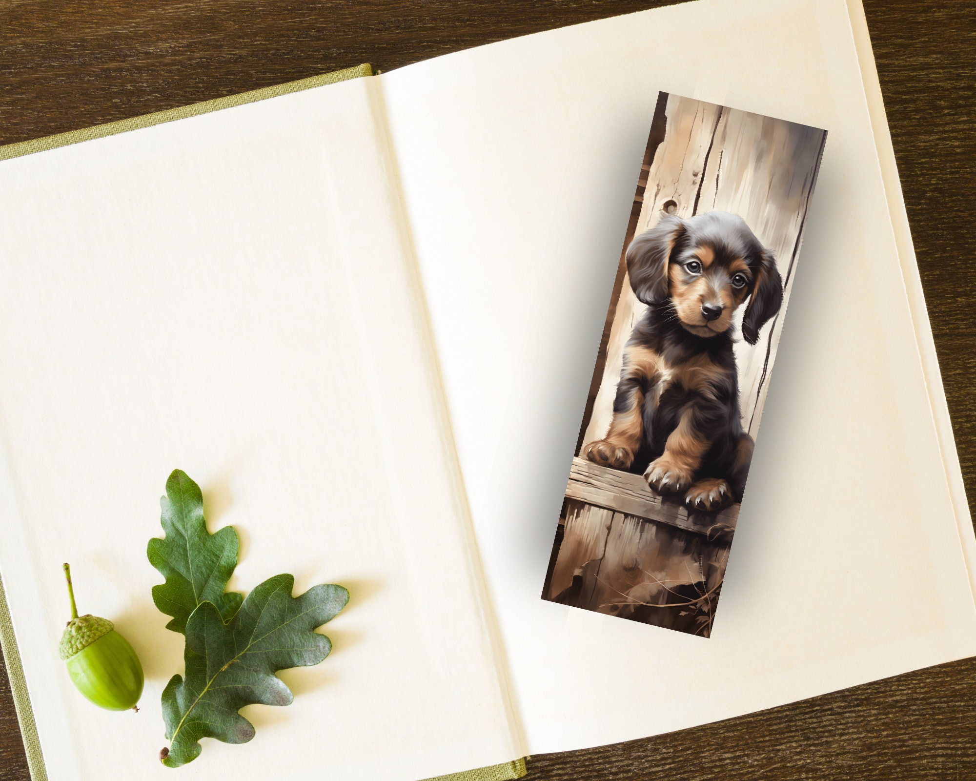 Country Puppy Printable Bookmark PNG Bundle | Dog Bookmark | Country ...