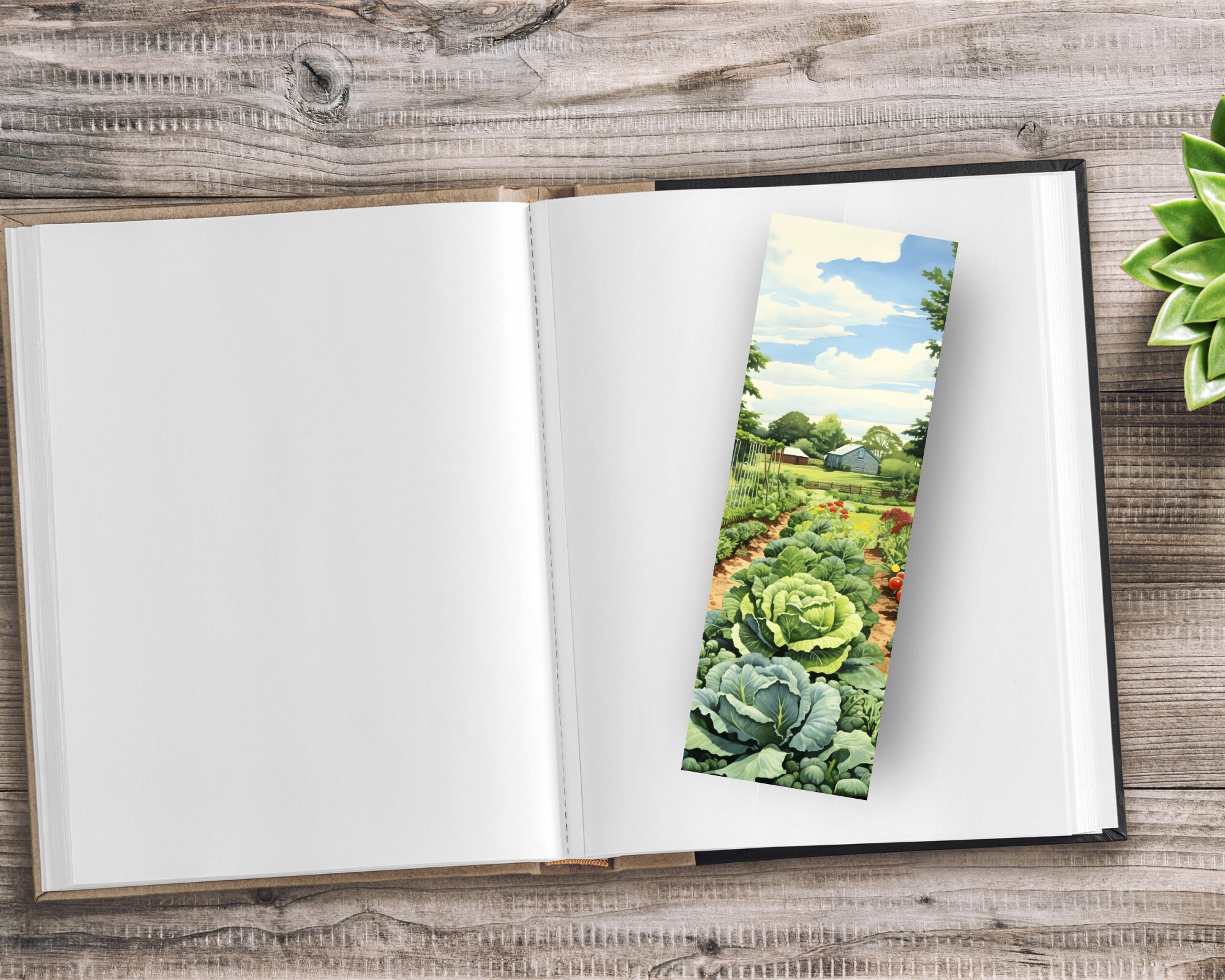 Rustic Country Printable Bookmark PNG Bundle | Farm Animal Bookmark ...