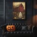 Vintage Farm Ghost Printable Halloween Wall Art | Halloween Rustic ...