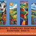 Whimsical Farm Printable Bookmark PNG Bundle | Farm Animal Bookmark ...