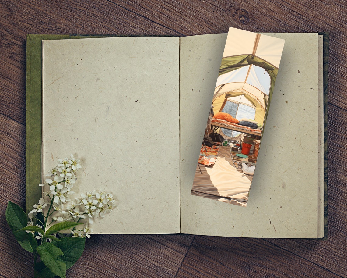 Rustic Camping Printable Bookmark PNG Bundle | Whimsical Outdoors ...