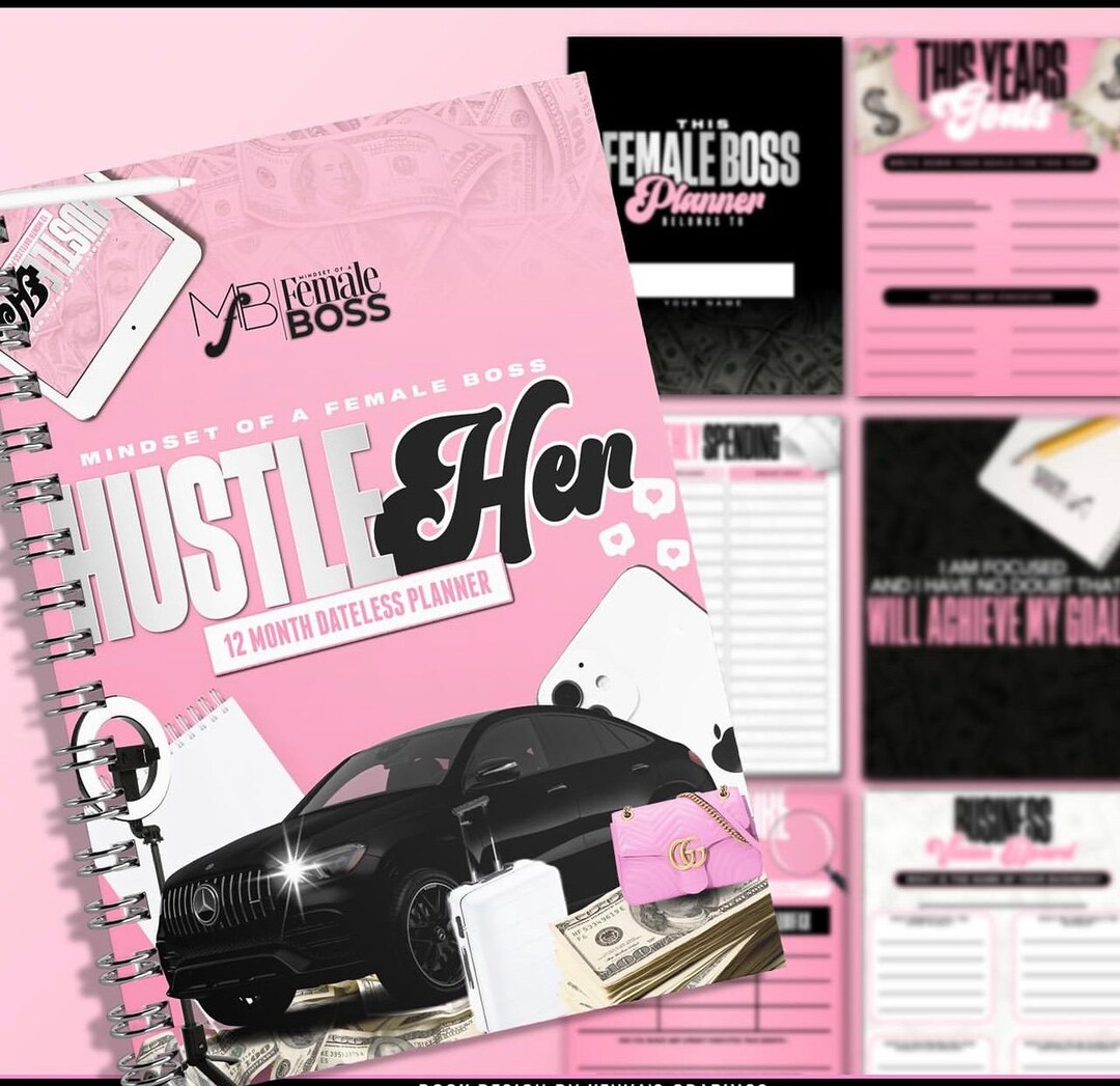 Female Boss Dateless Digital Planner - Etsy