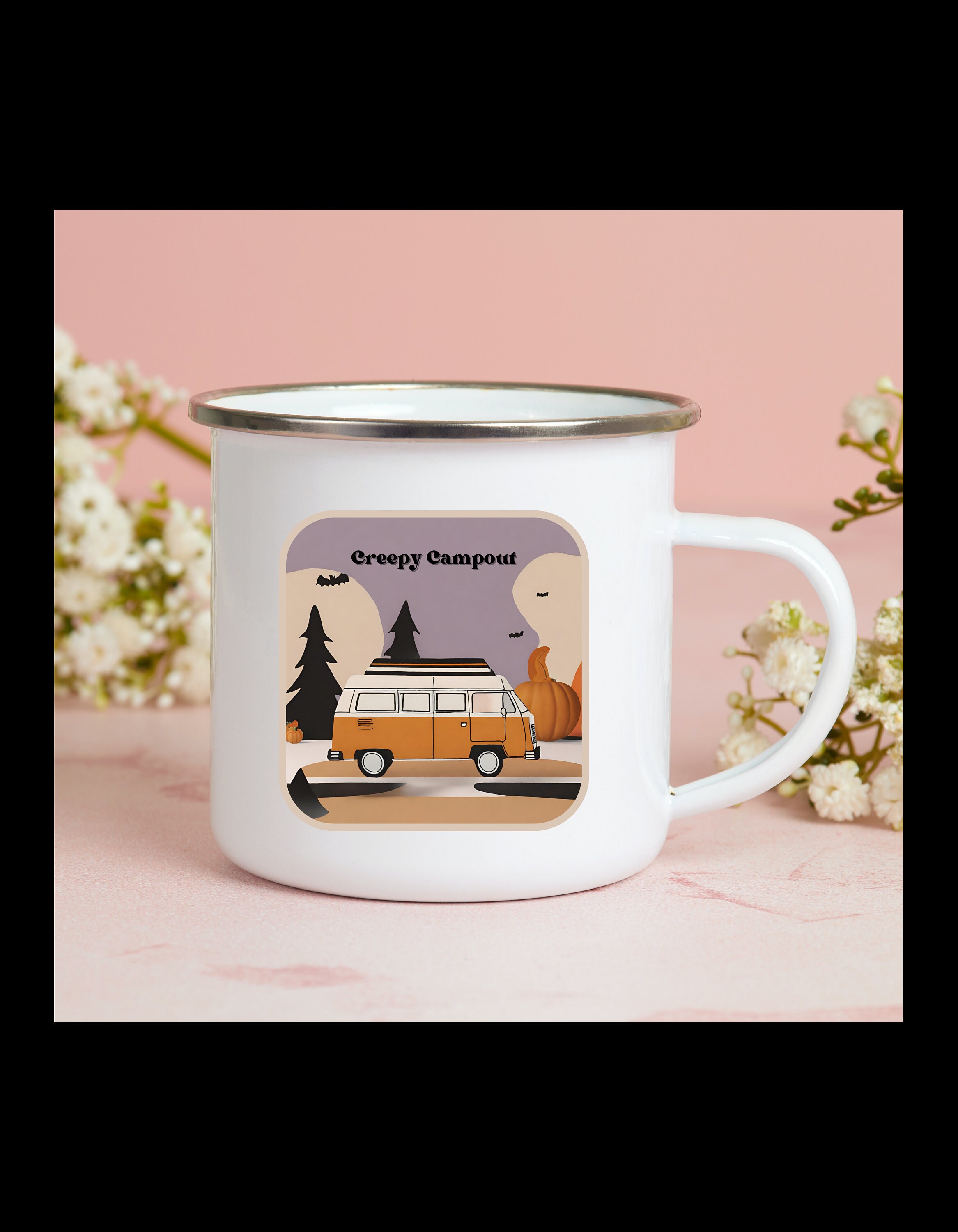 Creepy Campout 70s Retro Groovy Cool Disco Halloween Spooky Van Life ...