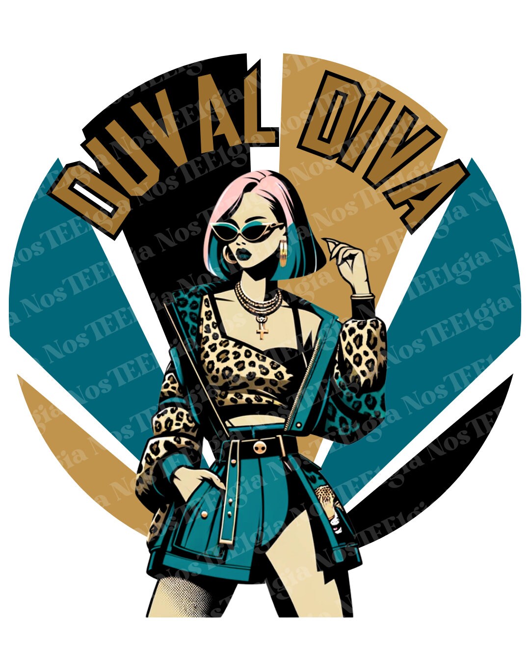 Duval Diva Jacksonville Jaguars PNG File - Etsy