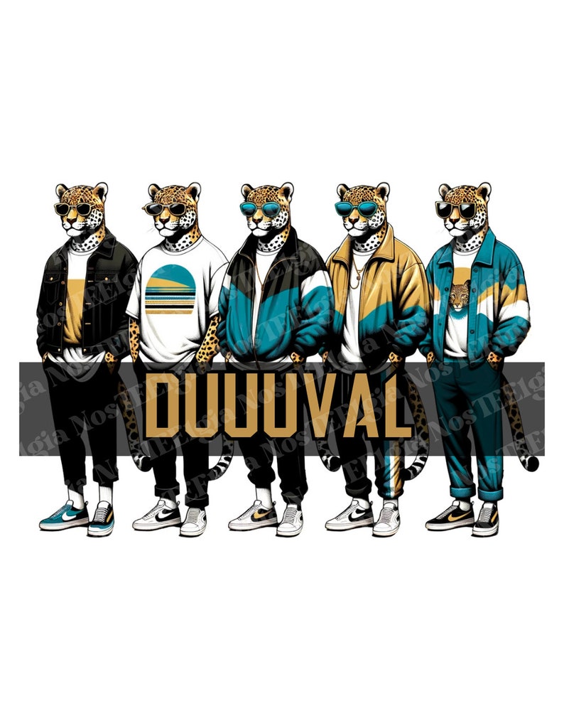 Duuuval Jacksonville Jaguars Waffle Duval 90s PNG File - Etsy