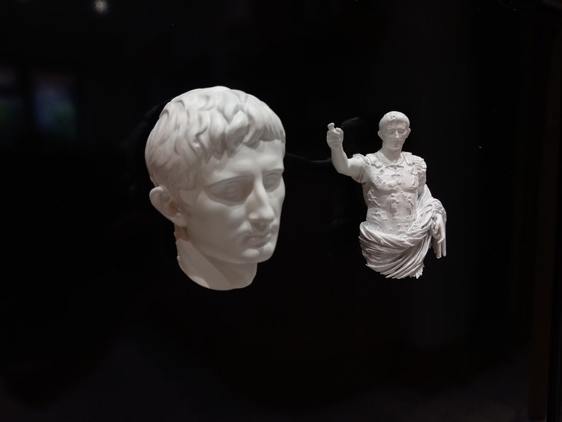 Augustus Prima Porta Statue Body 3D Resin Printed Fridge Magnet ...