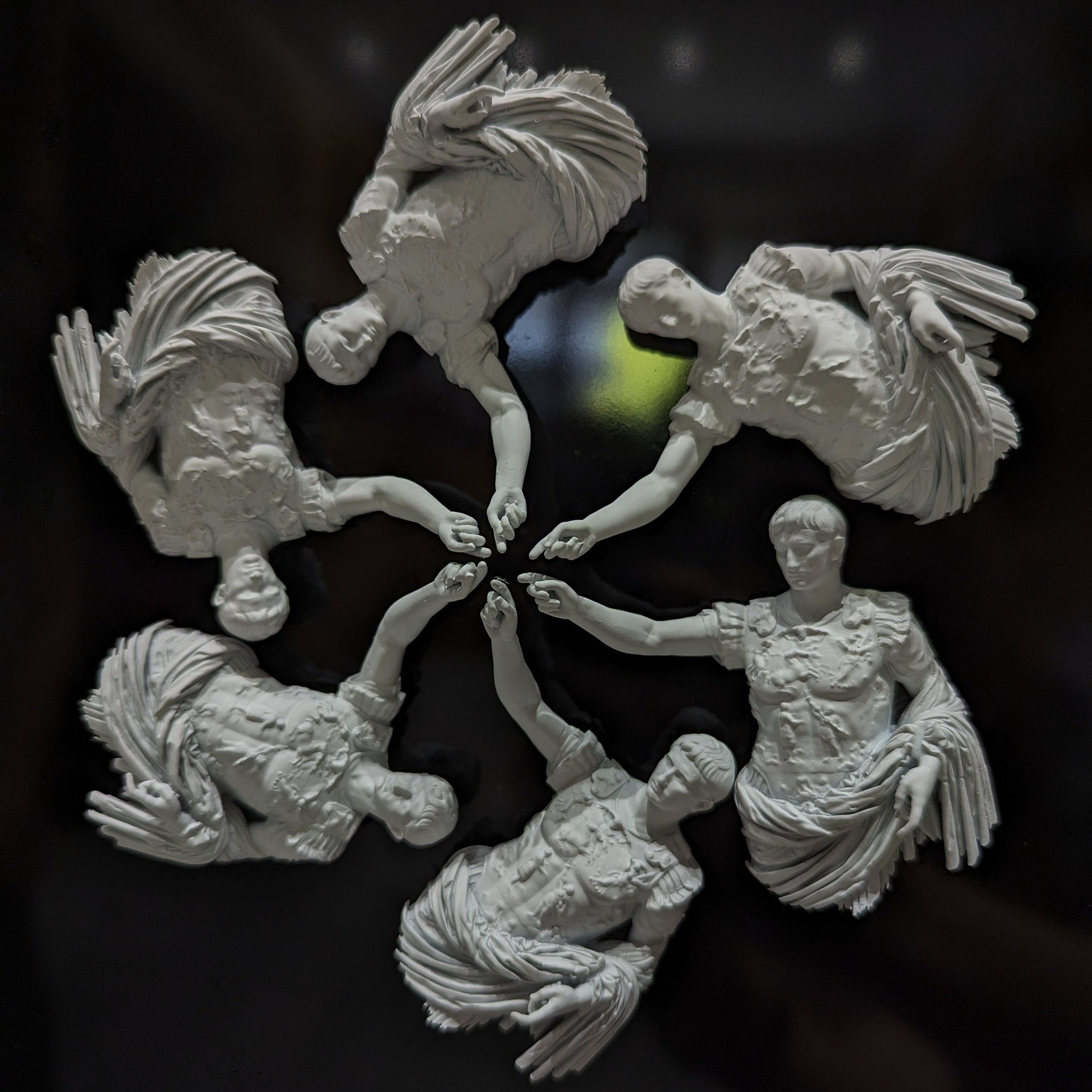 Augustus Prima Porta Statue Body 3D Resin Printed Fridge Magnet Ancient ...