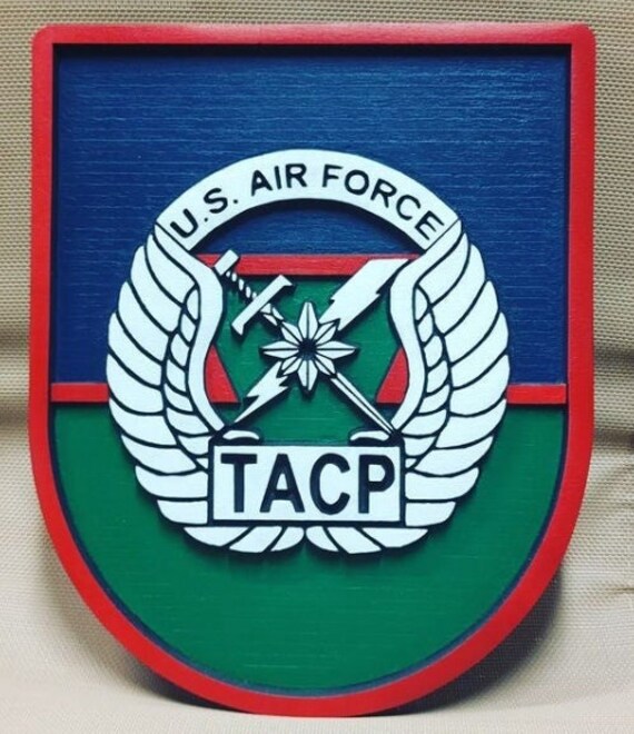 Tacp Crest Air Force Tactical Air Control Party (TACP) Crest