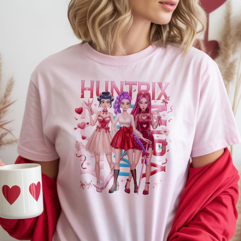 Valentine Huntrix PNG Design, Kpop Demon Hunter Art, Saja Boys Png ...