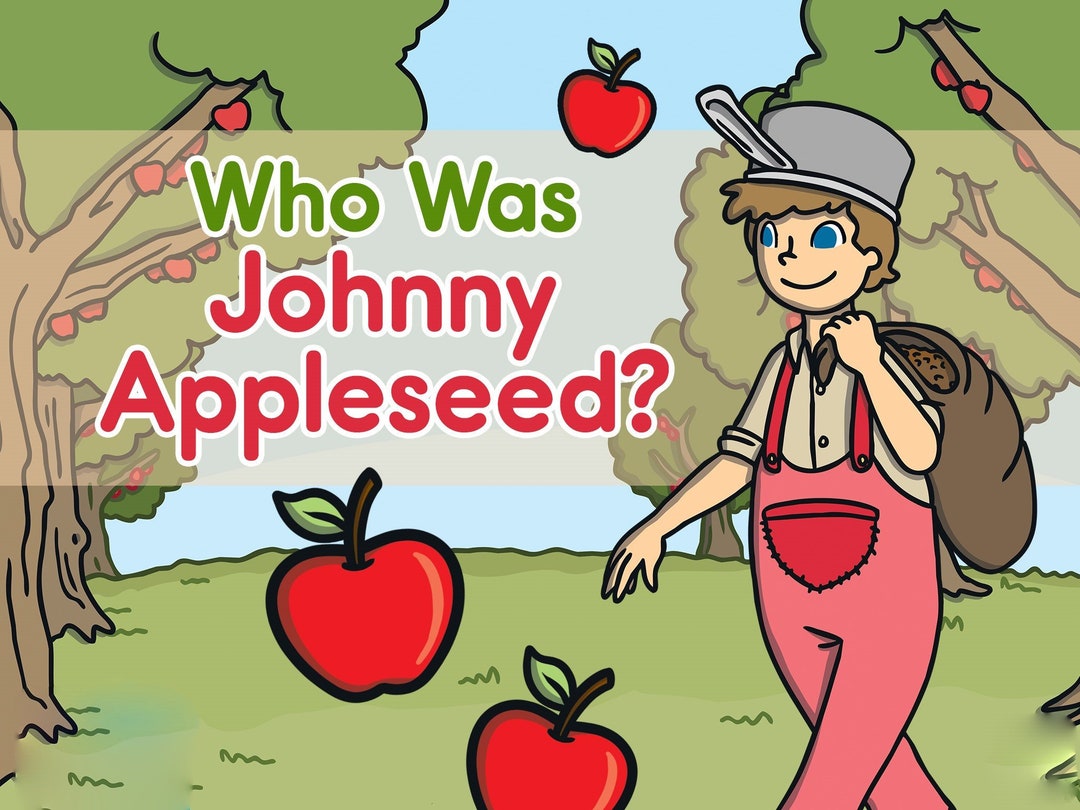 Johnny Appleseed Activity Pack: Printable Educational Resources - Etsy