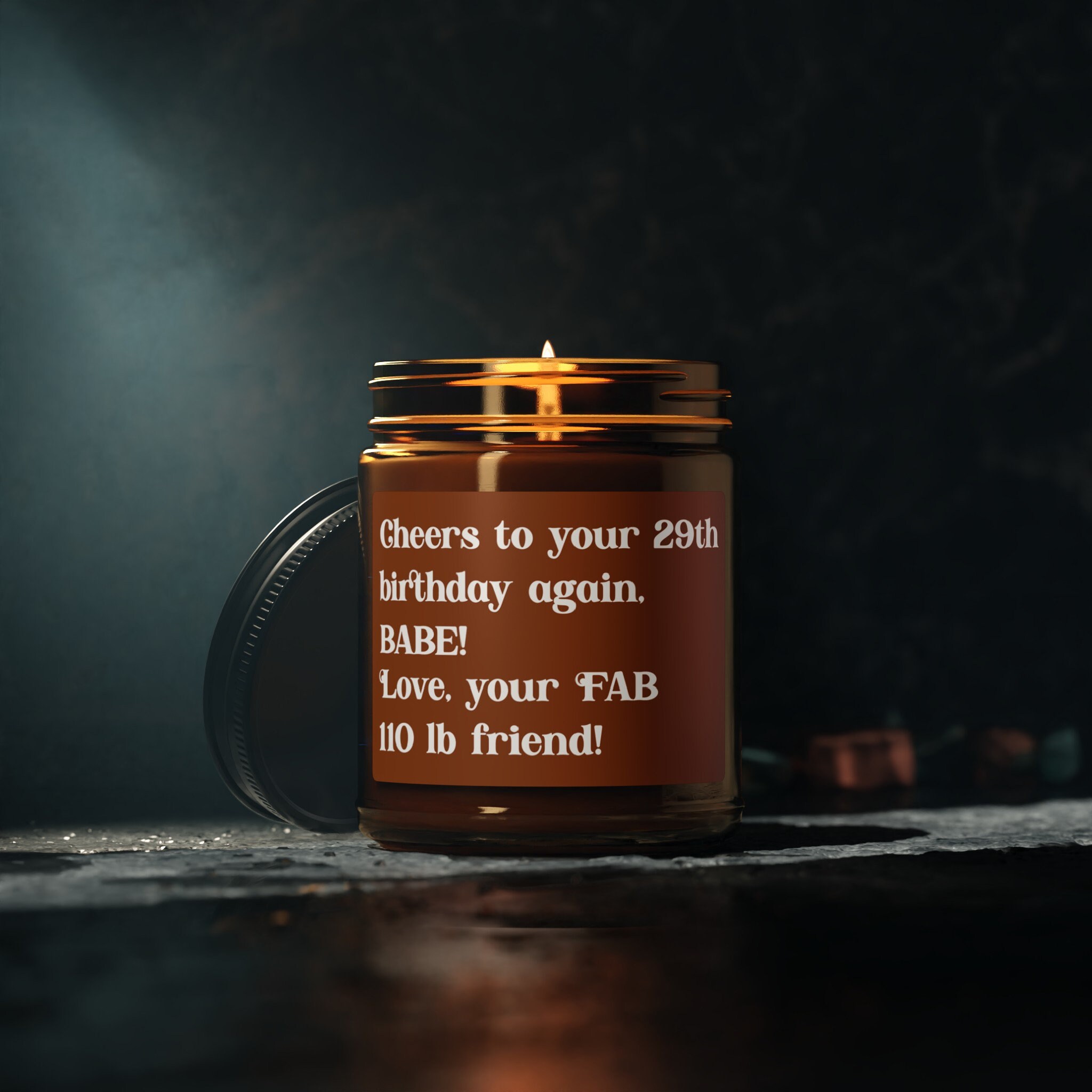 Cheers to Your 29th Birthday Again Candle 100% Natural Soy Wax in ...