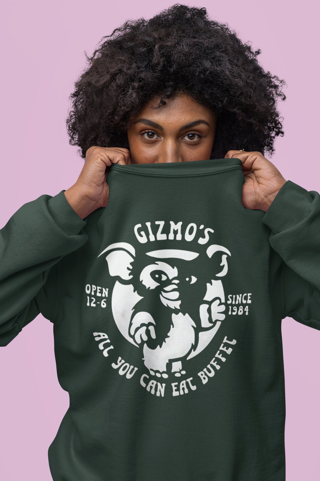 Retro Gizmo's All You Can Eat Buffet Gildan 18000 Unisex Sweatshirt - 6 ...
