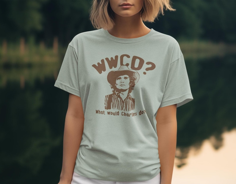 WWCD? What Would Charles Do? Little House on the Prairie Retro Unisex ...