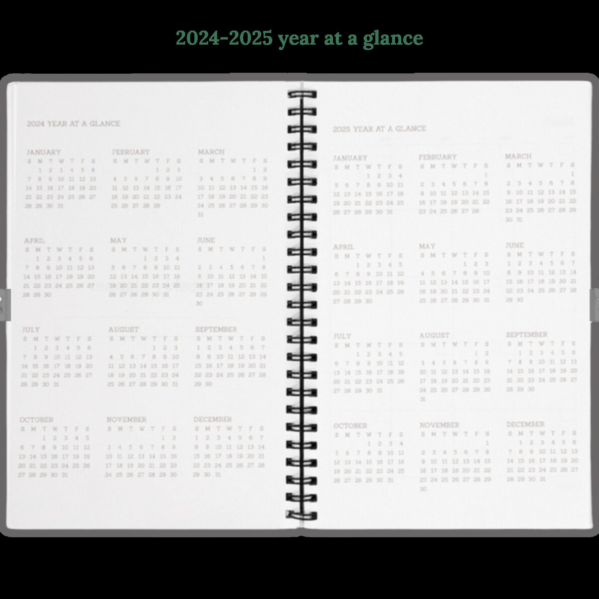 2024-2025 Personalized Spiral Journal, Gifts for Teachers, Custom ...