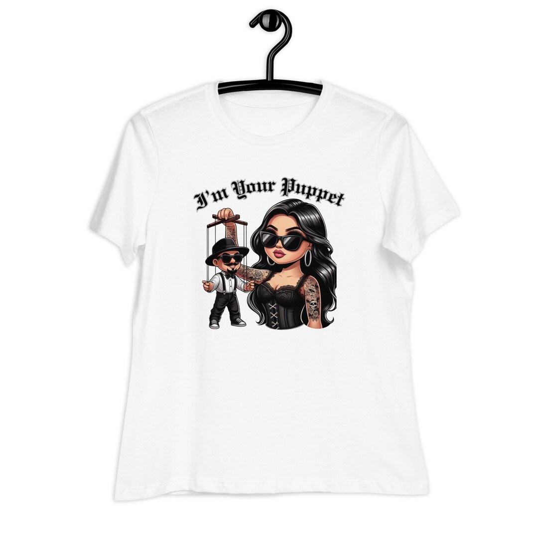 I'm Your Puppet' Women's T-shirt Black Corset Chola - Etsy